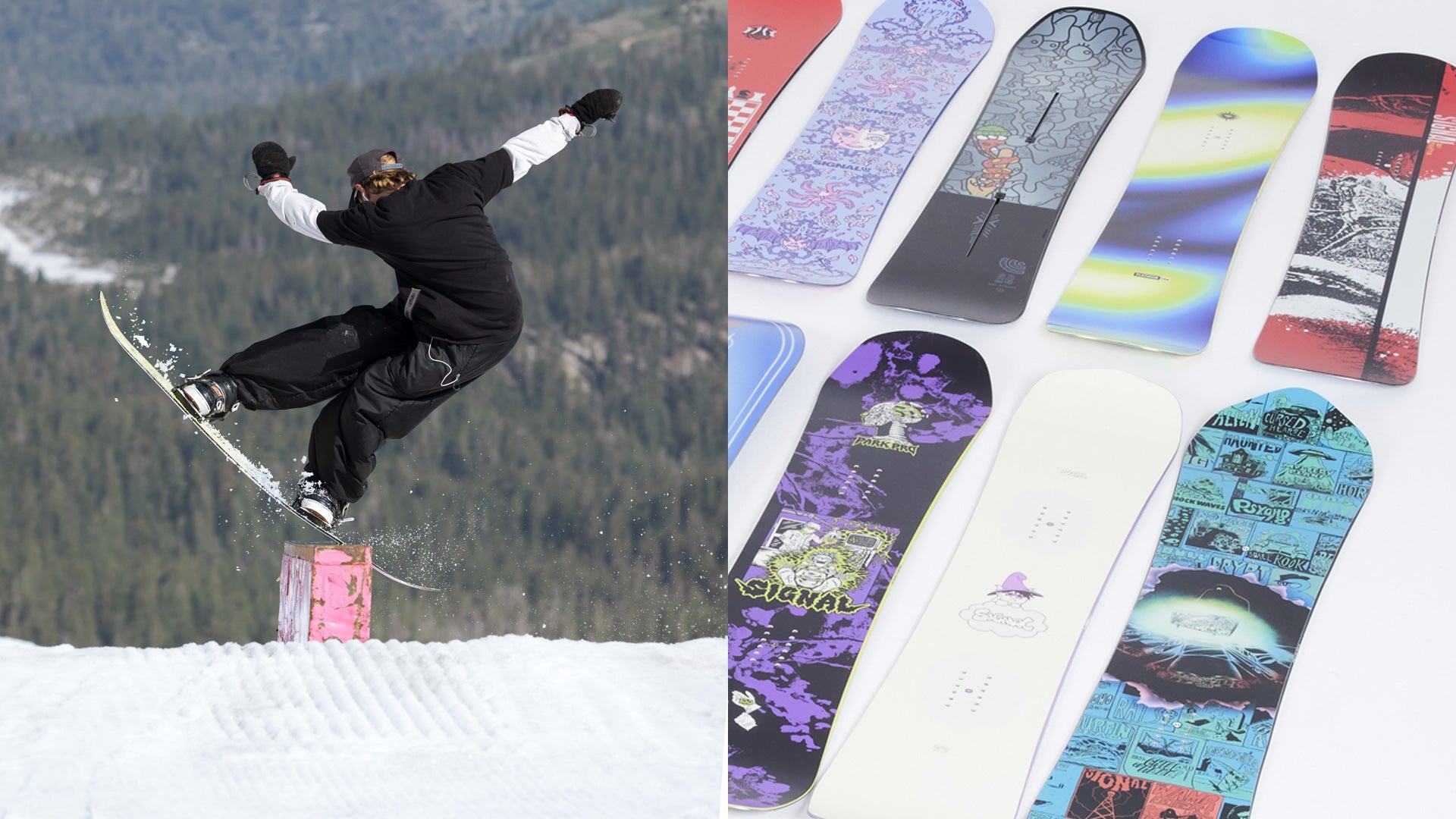 How to Choose a Snowboard to Ride in Spring Conditions – Signal Snowboards